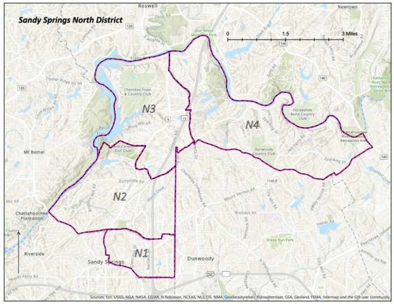 Districts – Sandy Springs Police Department