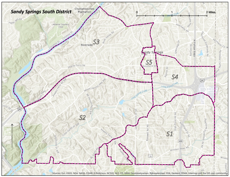 Districts – Sandy Springs Police Department